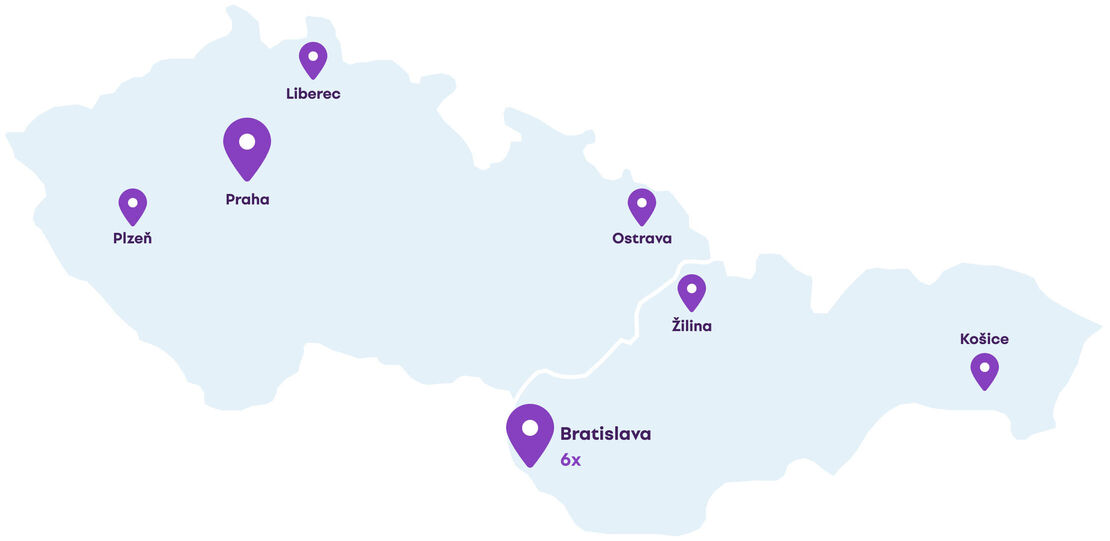 Showroomy a otváracie hodiny - Muziker