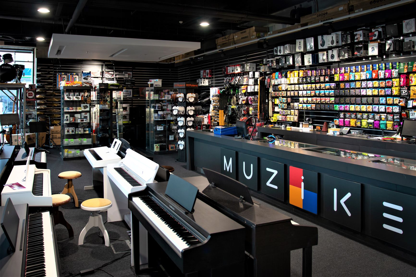 Hudobné nástroje Bratislava Digital Park - Muziker SK