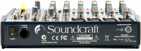 Soundcraft Notepad 124 - Muziker