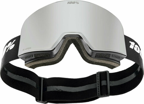 100% Norg Black/HiPER Silver Mirror/HiPER Turquoise Mirror Ski Goggles ...
