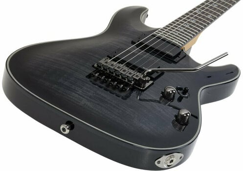 Schecter Damien Elite-6 FR Trans Black Burst - Muziker