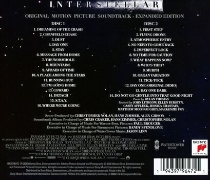 Hans Zimmer - Interstellar (Original Motion Picture Soundtrack) (2 CD) - Muziker
