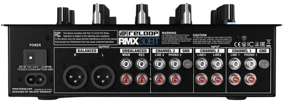 Reloop RMX-30 BT DJ mixpult - Muziker