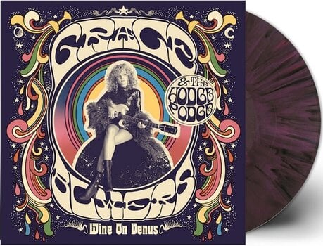 Grace Bowers & The Hodge Podge - Wine On Venus (Pink & Purple Splatter ...