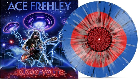 Ace Frehley - 10.000 Volts (Reissue) (Blue/Red Coloured) (LP) - Muziker