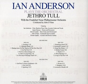 Ian Anderson - Plays The Orchestral Jethro Tull (Reissue) (2 LP) - Muziker