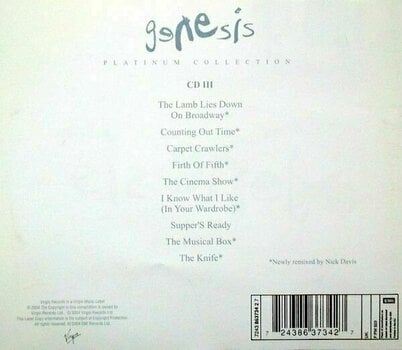 Genesis - Platinum Collection (Remastered) (3 CD) - Muziker