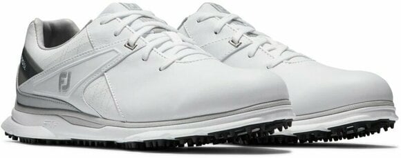 Footjoy Pro SL White/Grey 39 Men's golf shoes - Muziker