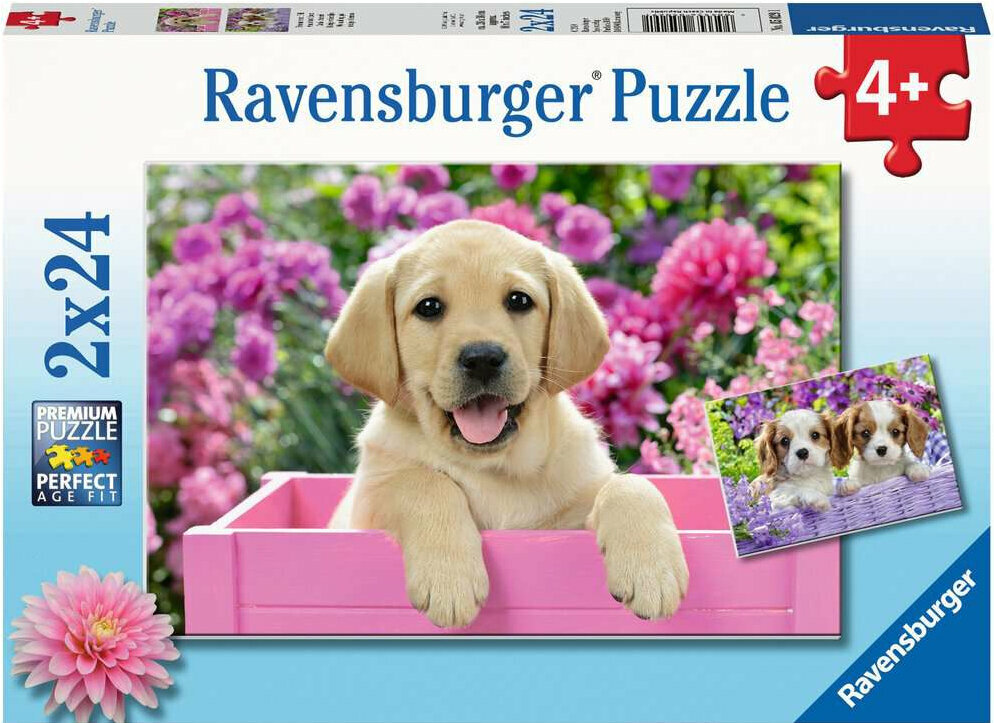 Ravensburger Magic Puppies 2x24 Pcs - Muziker