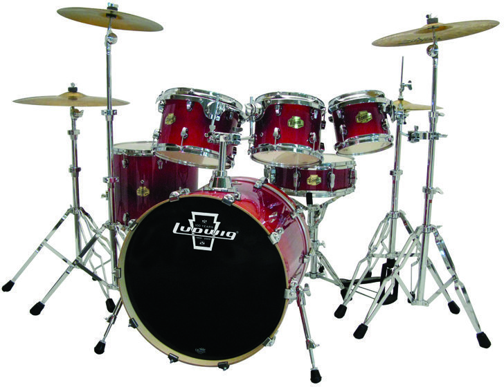 Ludwig Element Fusion Wine Red - Muziker