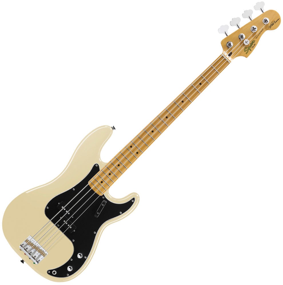 Fender Squier Matt Freeman Precision Bass MN Vintage White - Muziker