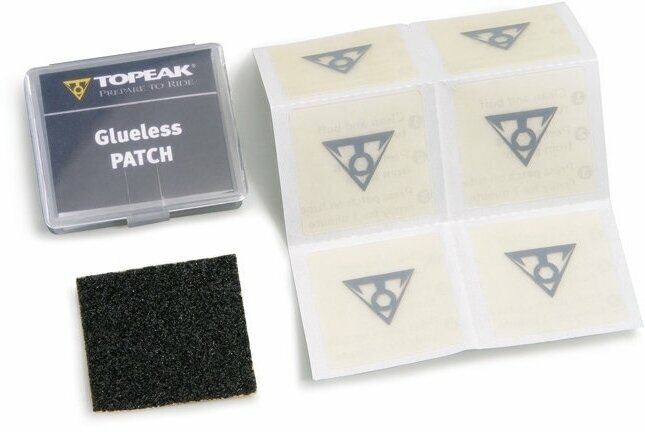 Topeak FlyPaper Glueless Patch Kit Counter Display Box 20 pcs - Muziker