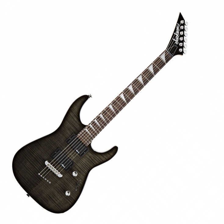 Jackson JS32R Dinky Floyd Rose Transparent Black - Muziker