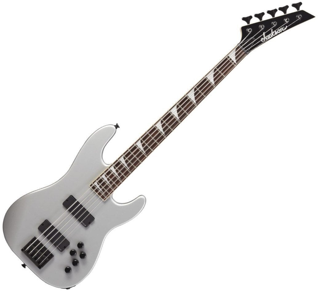Jackson Dave Ellefson CBX Signature Bass V String Silver - Muziker
