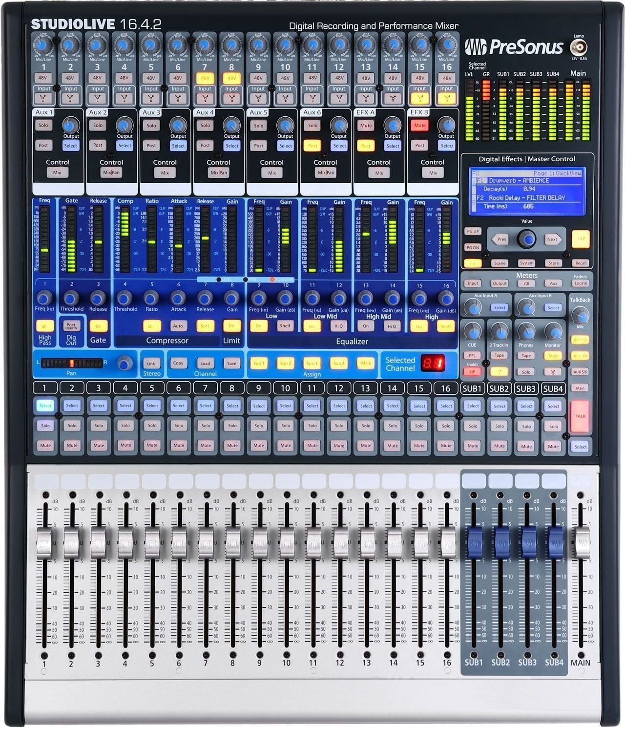 Presonus StudioLive 16.4.2 - Muziker