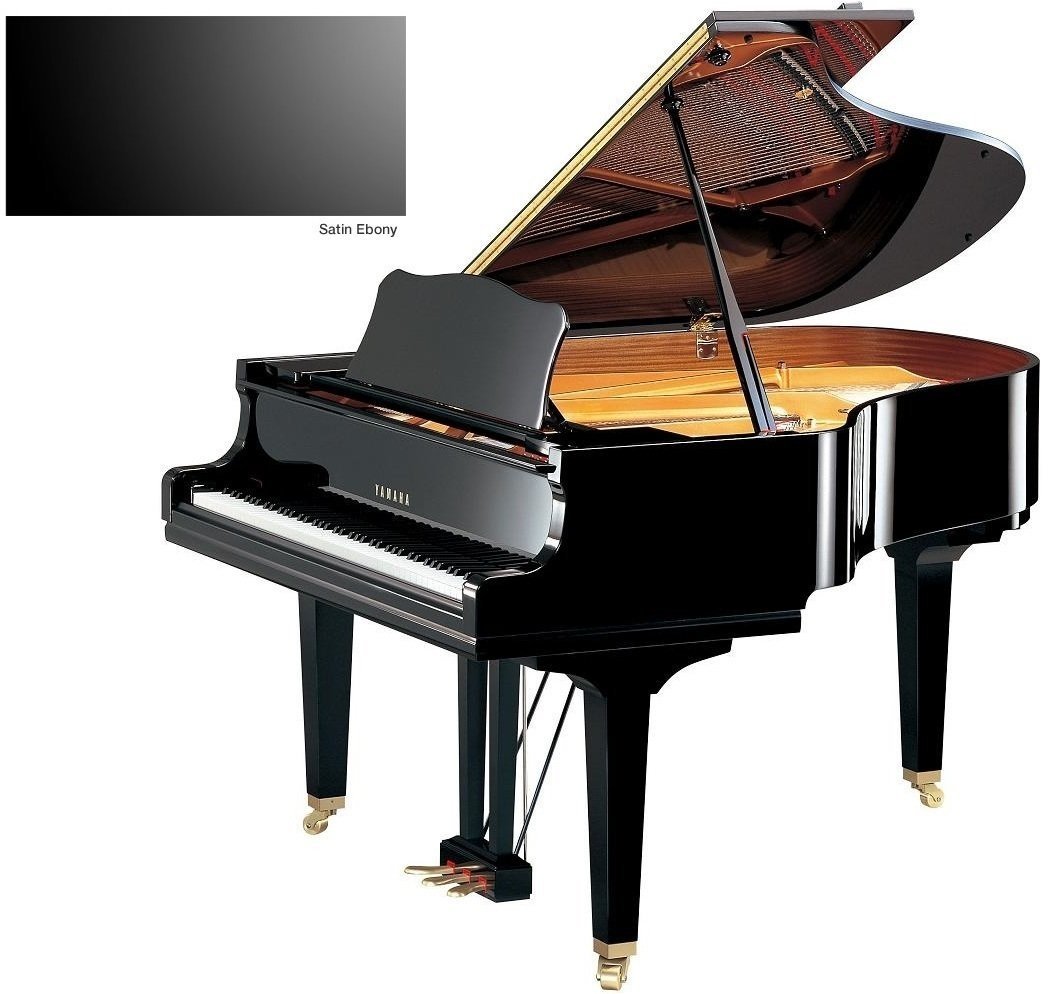 Yamaha GC2-SE Grand Piano Satin Ebony - Muziker