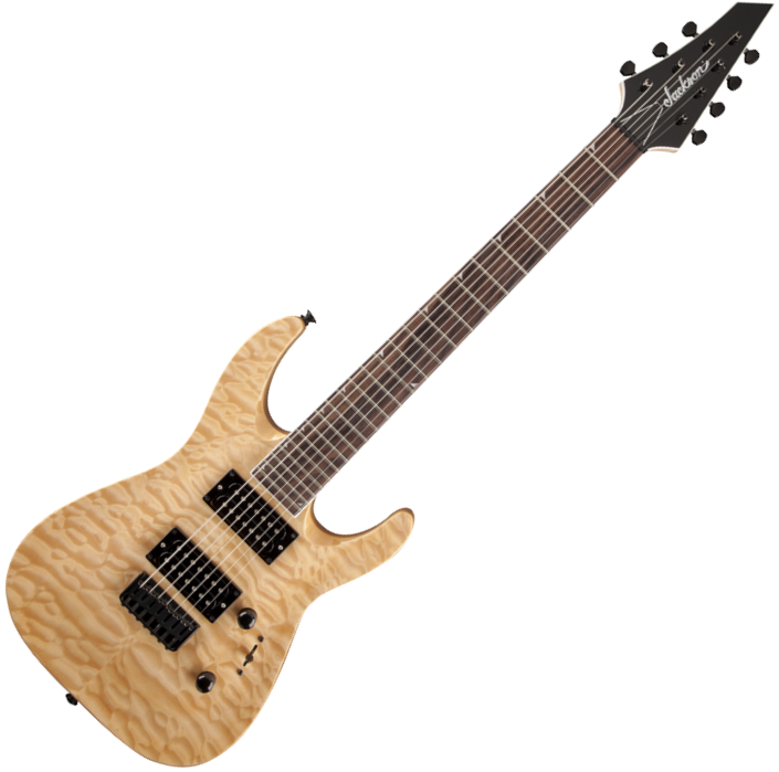Jackson JS32-7 Dinky DKA QM Natural - Muziker