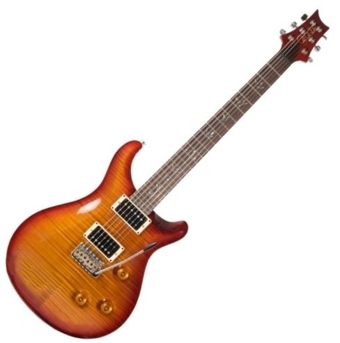 PRS Custom 24 Birds Dark Cherry Sunburst - Muziker