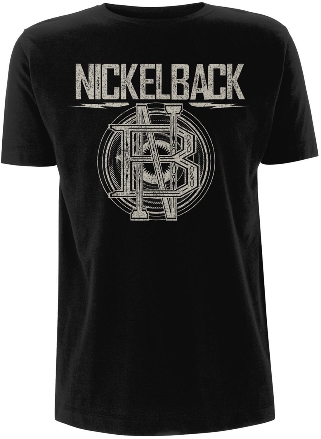 Nickelback Ing Logo Circle Fekete XL - Muziker