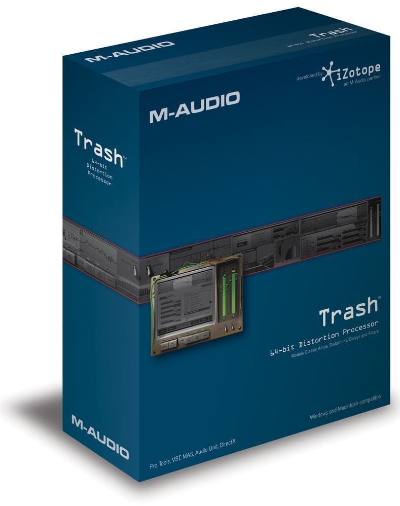 M-Audio iZotope Trash Complete 64-bit Distortion Processor - Muziker