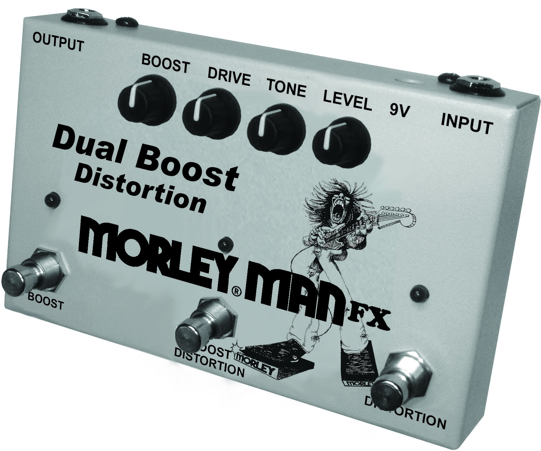 Morley Man FX Dual Boost Distortion - Muziker