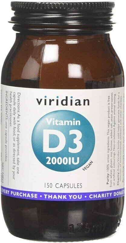 Viridian Vitamin D3 Kapsule - Muziker