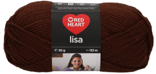 Red Heart Lisa 08281 Brown - Muziker