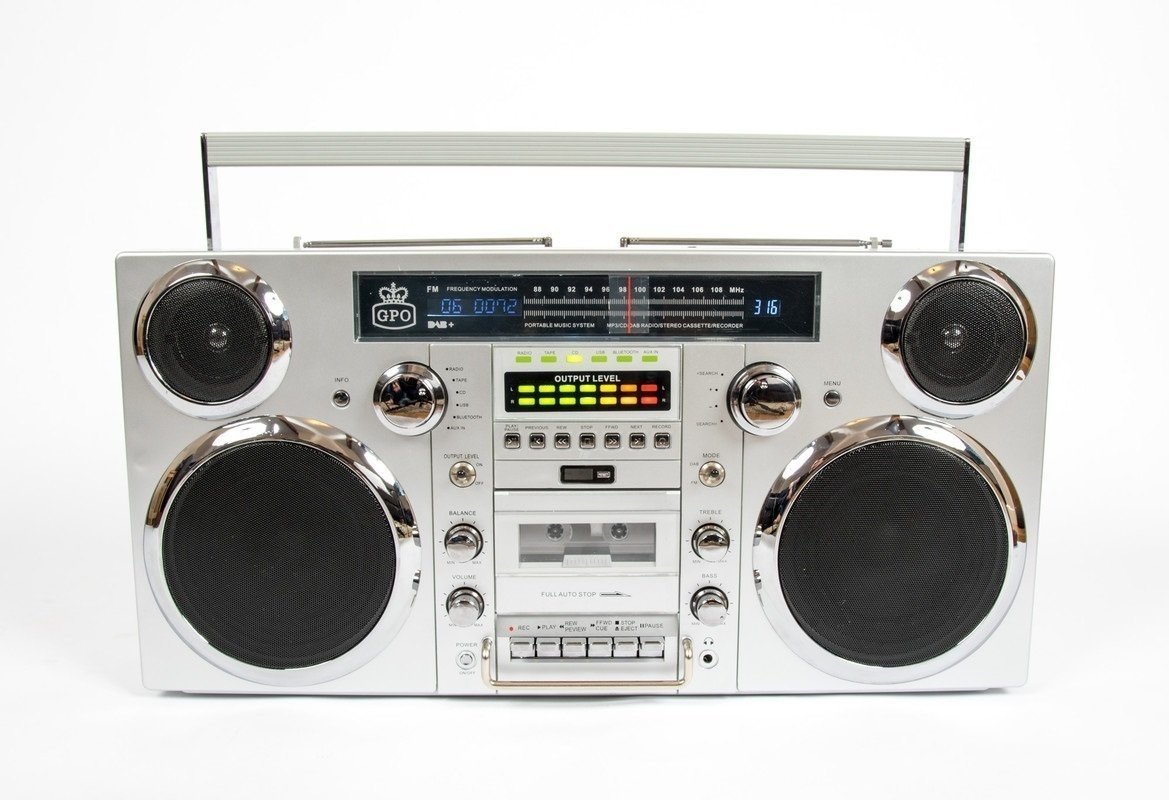 GPO Retro Brooklyn - Silver - Muziker FR