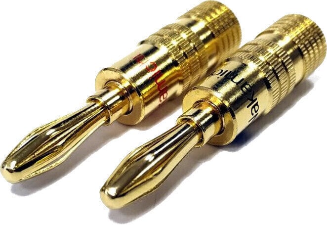 Nakamichi Banana Plugs N0534 Gold - Muziker