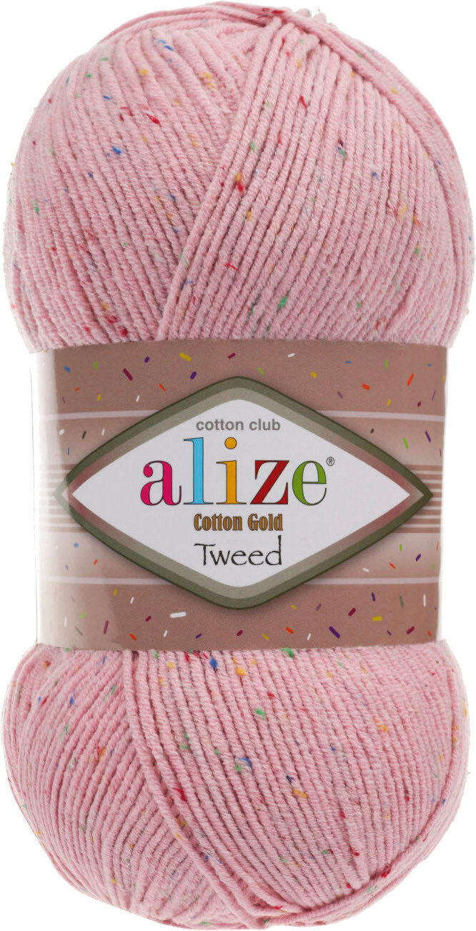 Alize Cotton Gold Tweed 371 Powder Pink - Muziker