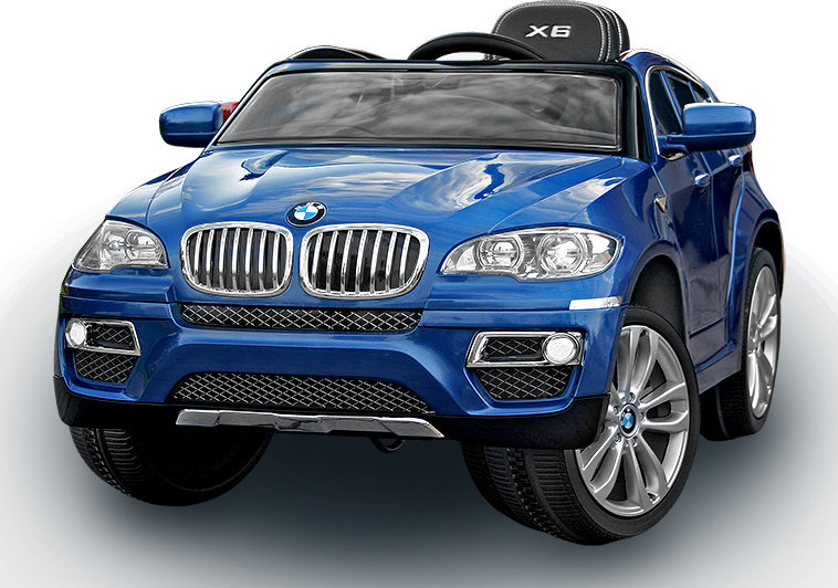 Beneo Electric Ride-On Car BMW X6 Blue Paint - Muziker