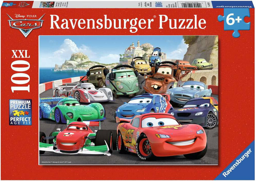Ravensburger Puzzle Disney Cars Course de voitures explosives 100 ...