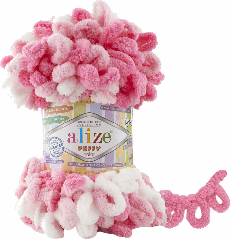 Alize Puffy Color 6383 Pink - Muziker